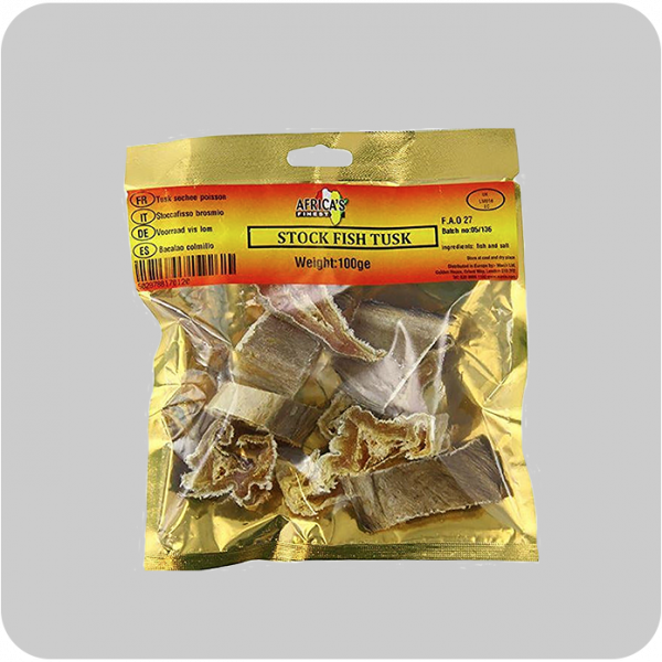 Africa's Finest Stockfish Tusk 100g | kajolafoods.com