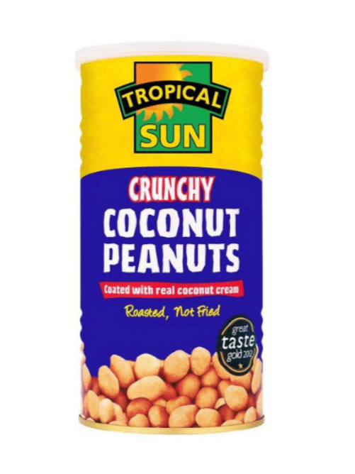 Tropical Sun Crunchy Coconut Peanuts 300g | kajolafoods.com
